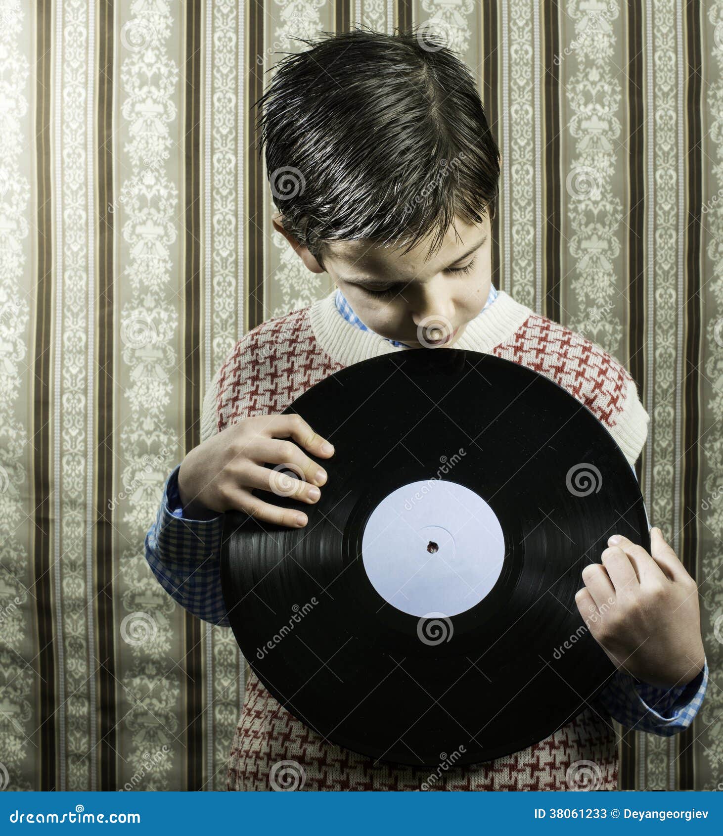 Child hold lp stock image. Image of vintage, audio, media - 38061233