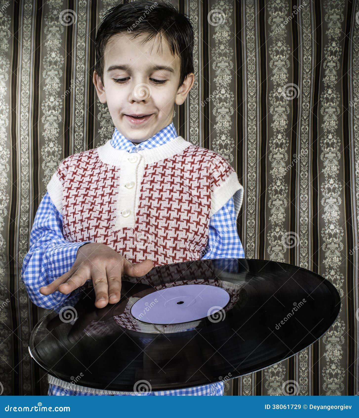 Child hold lp stock image. Image of vinyl, plastic, design - 38061729