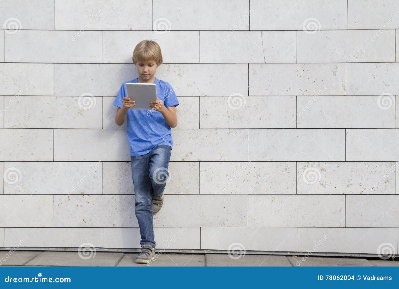 Child Hold Tablet PC. School, Education, Learning, Technology, Leisure ...