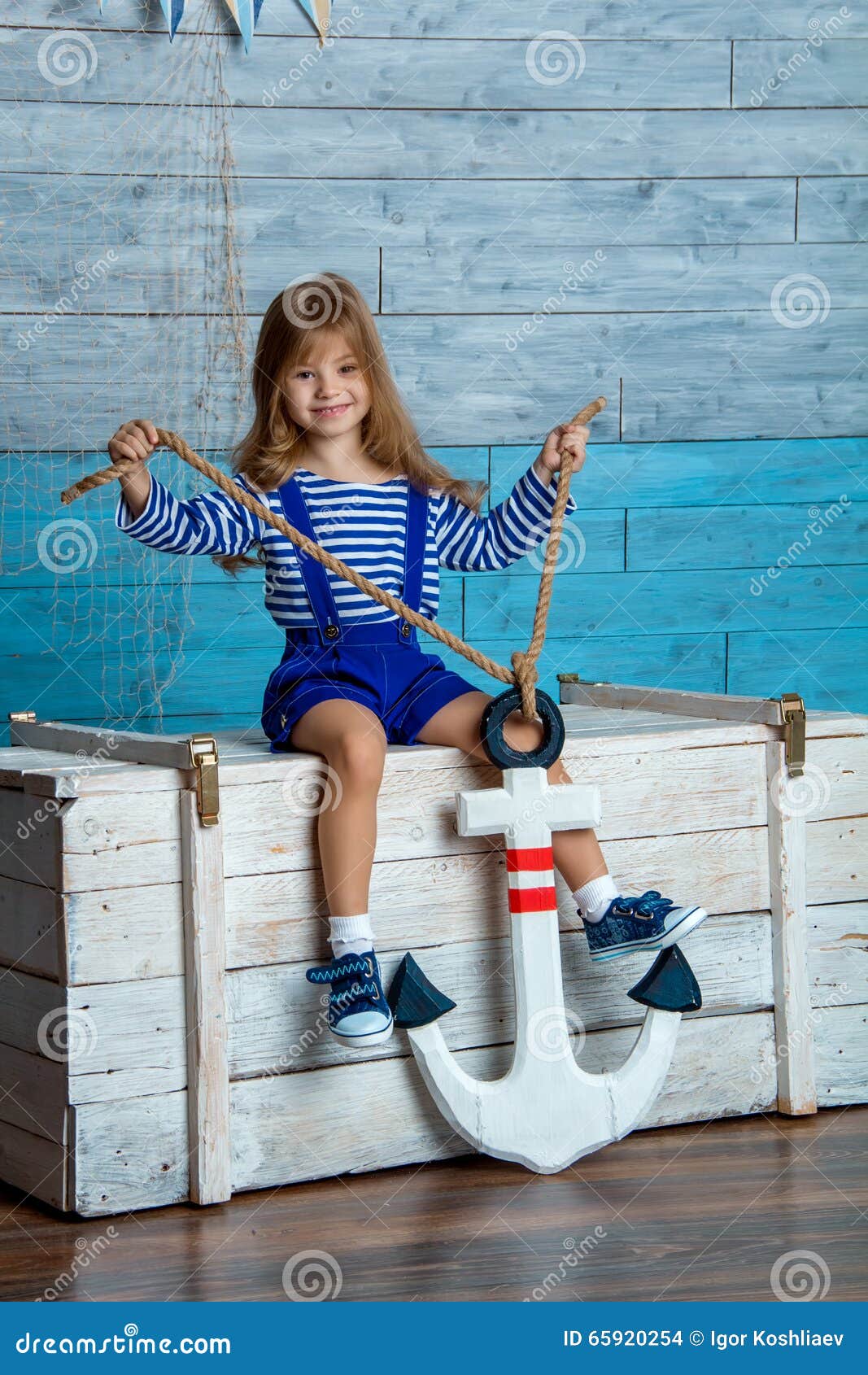 Child holding anchor stock photo. Image of case, happiness - 65920254