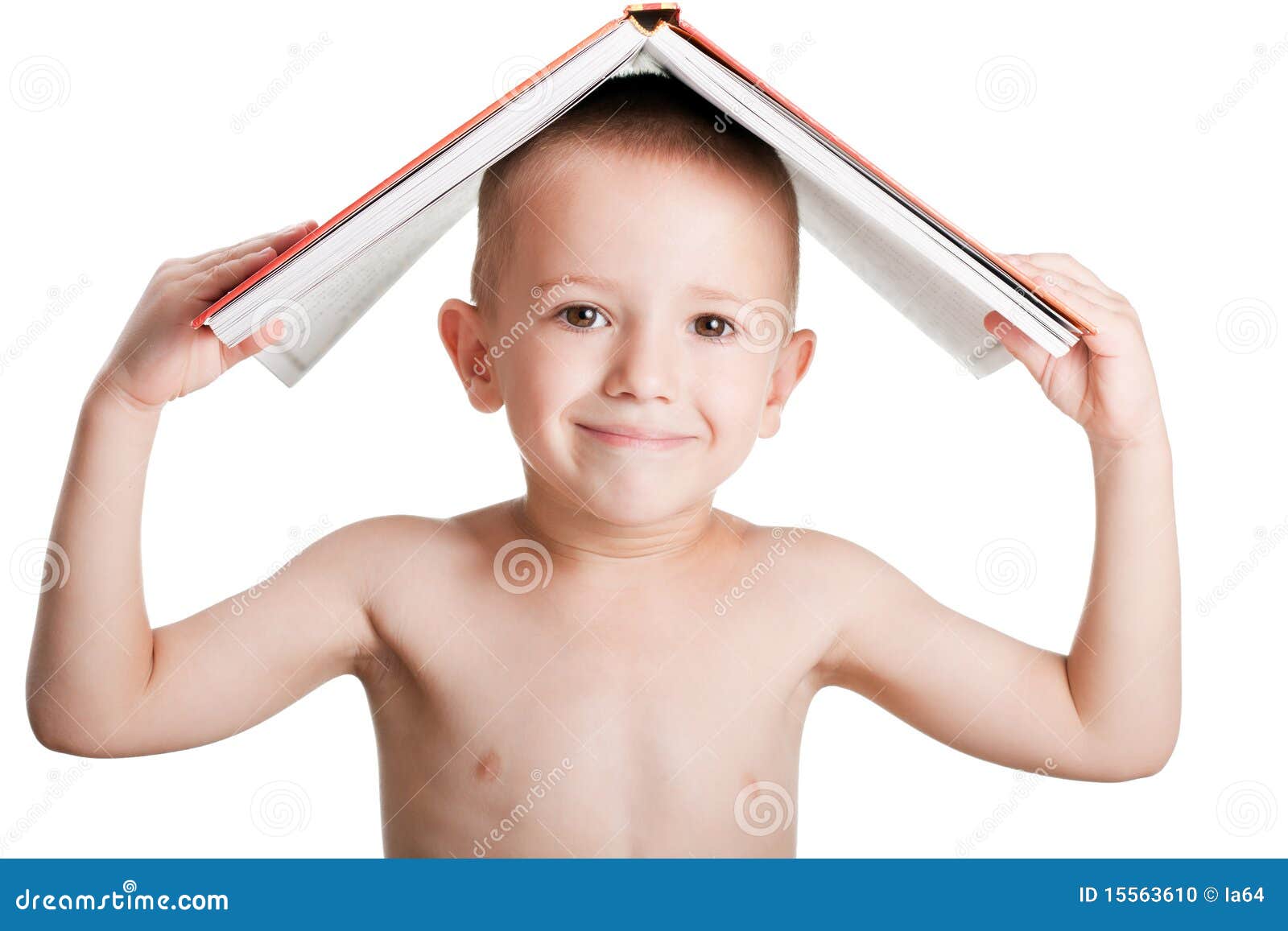 Child holding book stock photo. Image of offspring, hair - 15563610