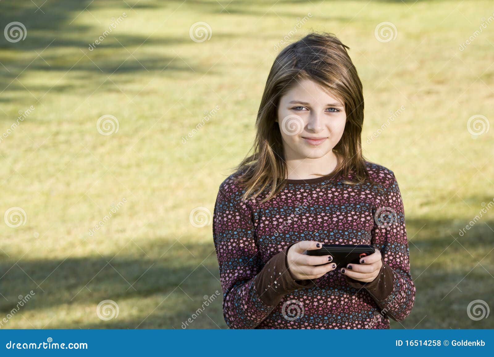 Child holding camera stock photo. Image of girl, hair - 16514258
