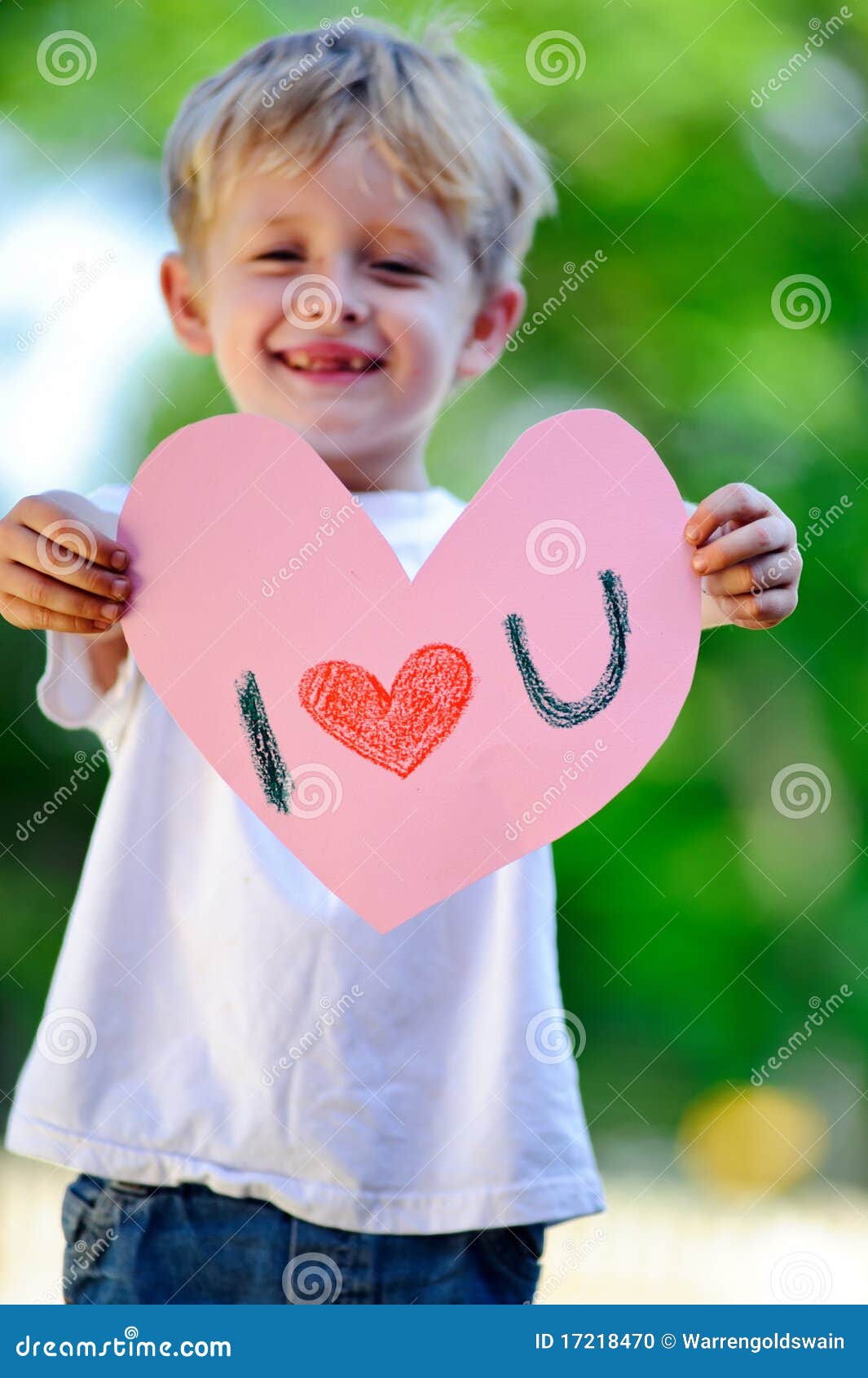 Child holding heart stock photo. Image of child, happy - 17218470