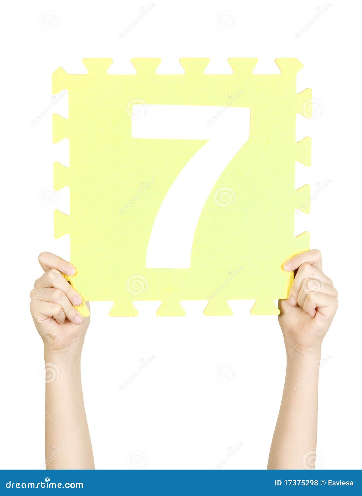 Child is holding seven stock photo. Image of holding - 17375298