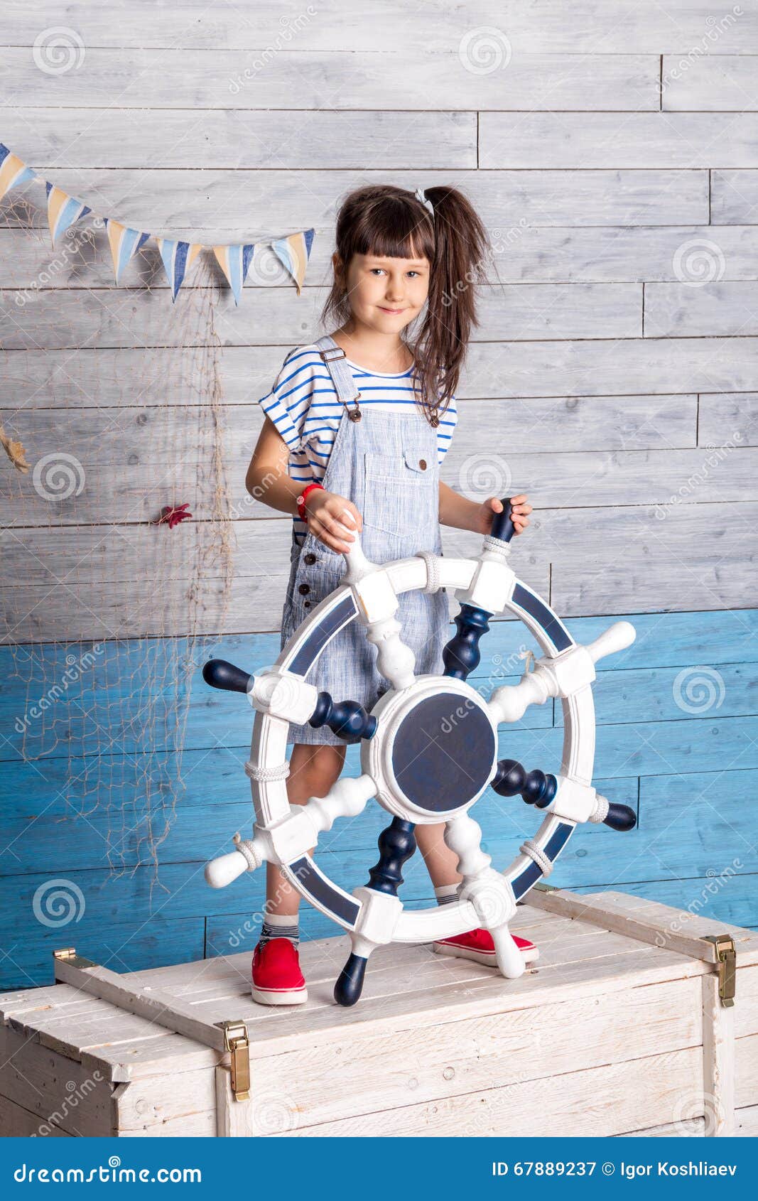 Child Holding a Steering Wheel Stock Image - Image of stand, laughter ...