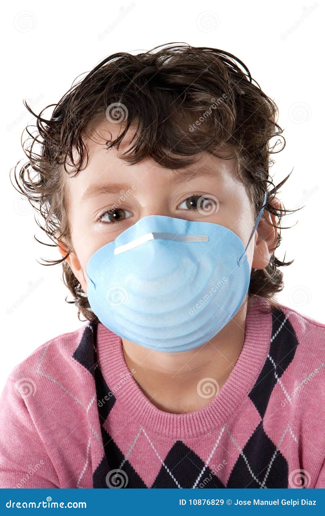 Child Infected with Influenza a Stock Image - Image of gesture, kids ...