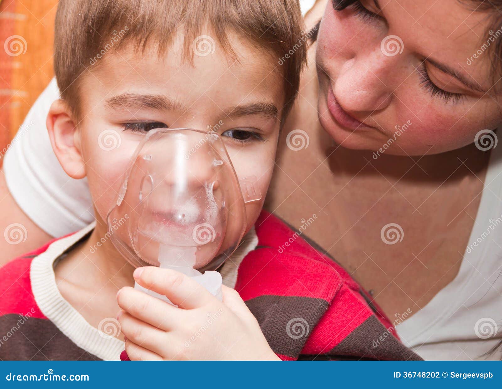 Child and inhaler stock photo. Image of equipment, lifestyle - 36748202