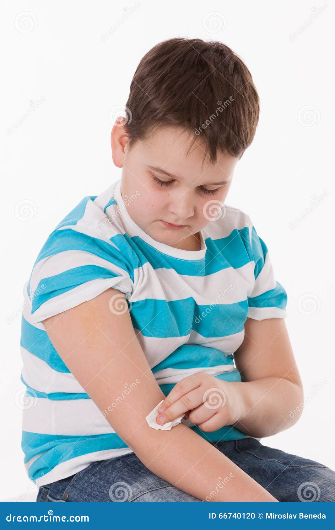 Child with injection stock photo. Image of immunization - 66740120
