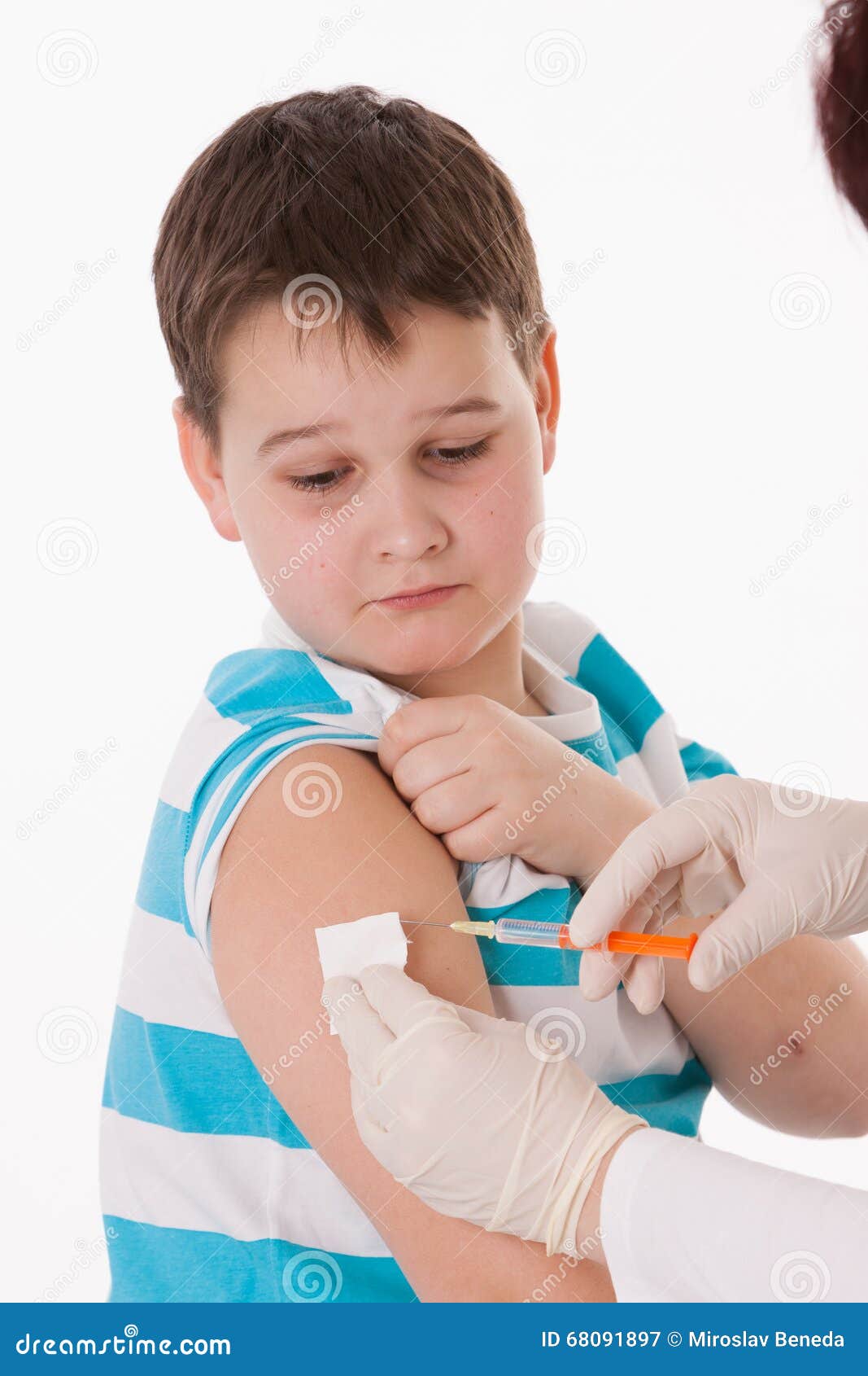 Child with injection stock image. Image of injection - 68091897