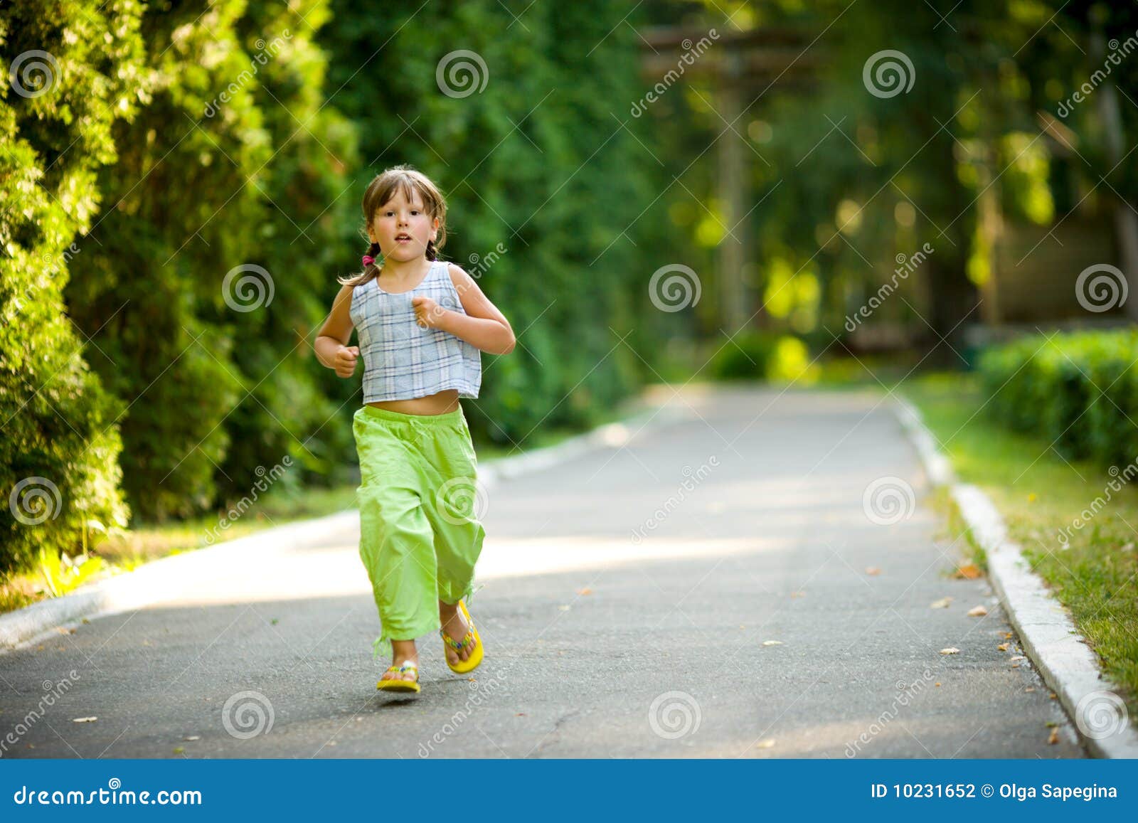 Child jogging stock photo. Image of healthy, determination - 10231652