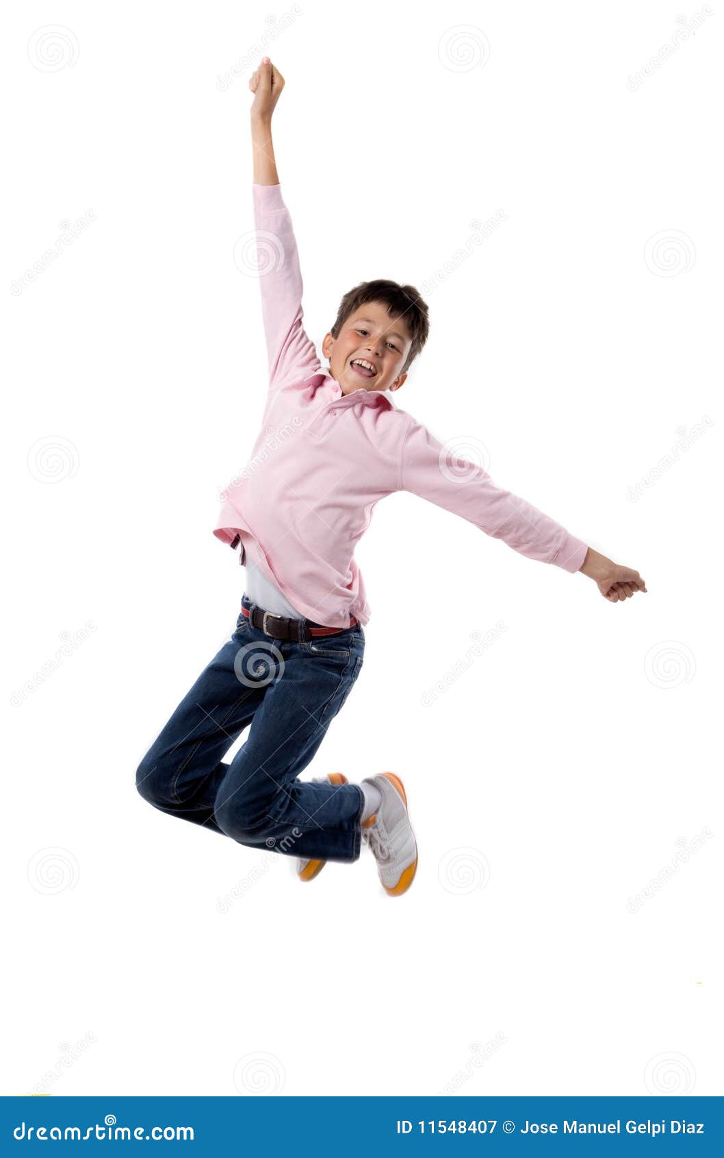 Child Jumping Royalty Free Stock Photography - Image: 11548407