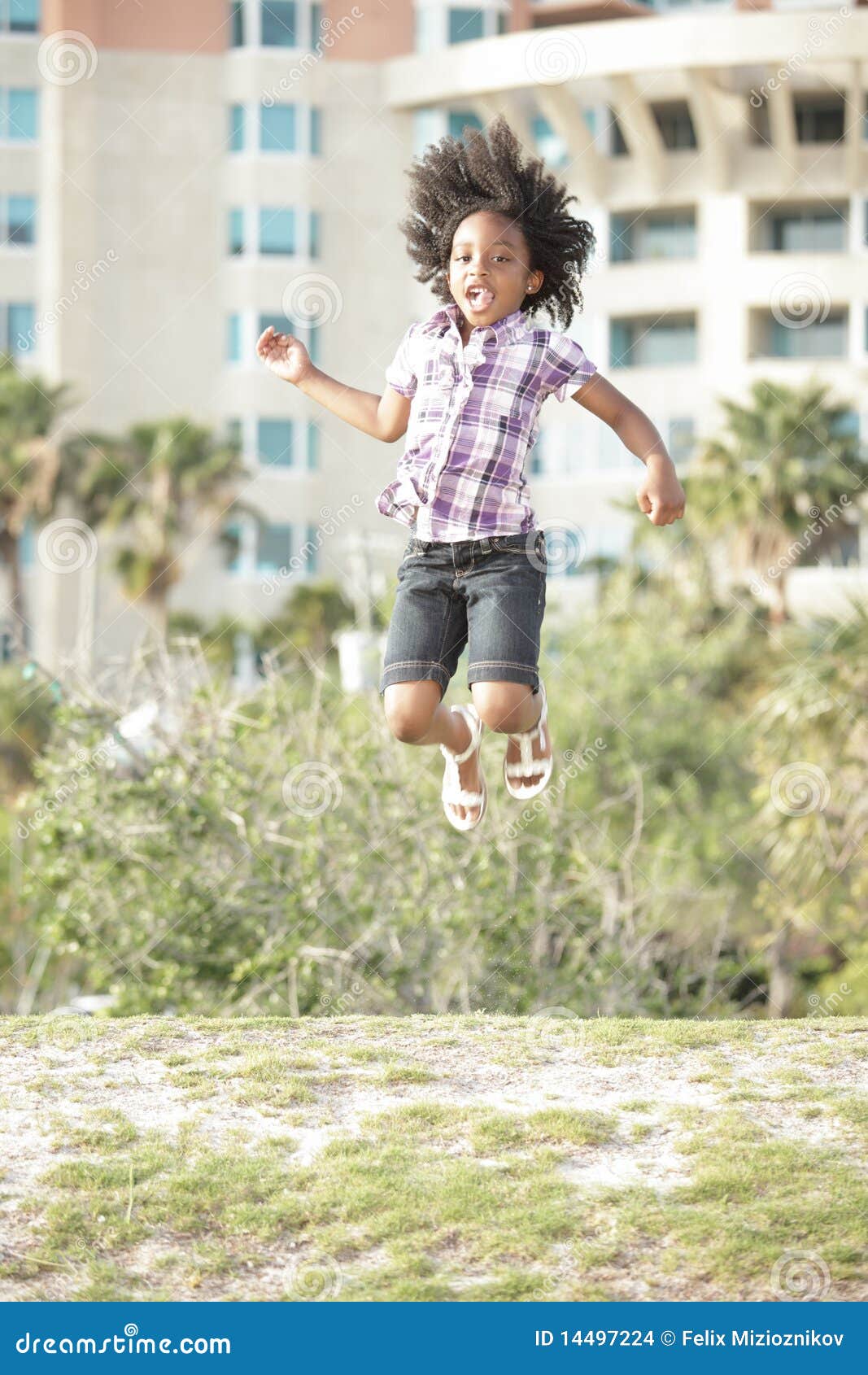 Child jumping stock photo. Image of jump, african, composition - 14497224