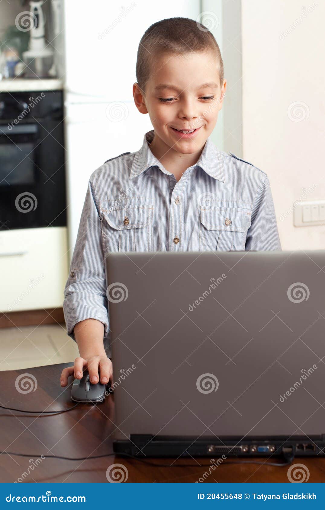Child with laptop stock photo. Image of concentration - 20455648