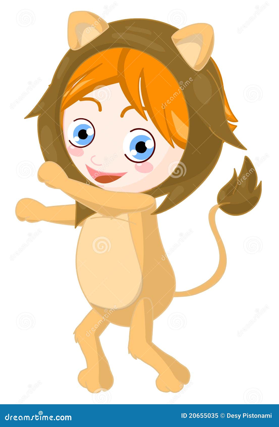 Child Leo stock illustration. Illustration of horoscope - 20655035