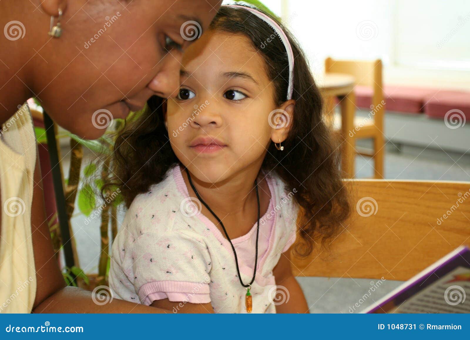 Child in Library stock image. Image of kids, homeschool - 1048731