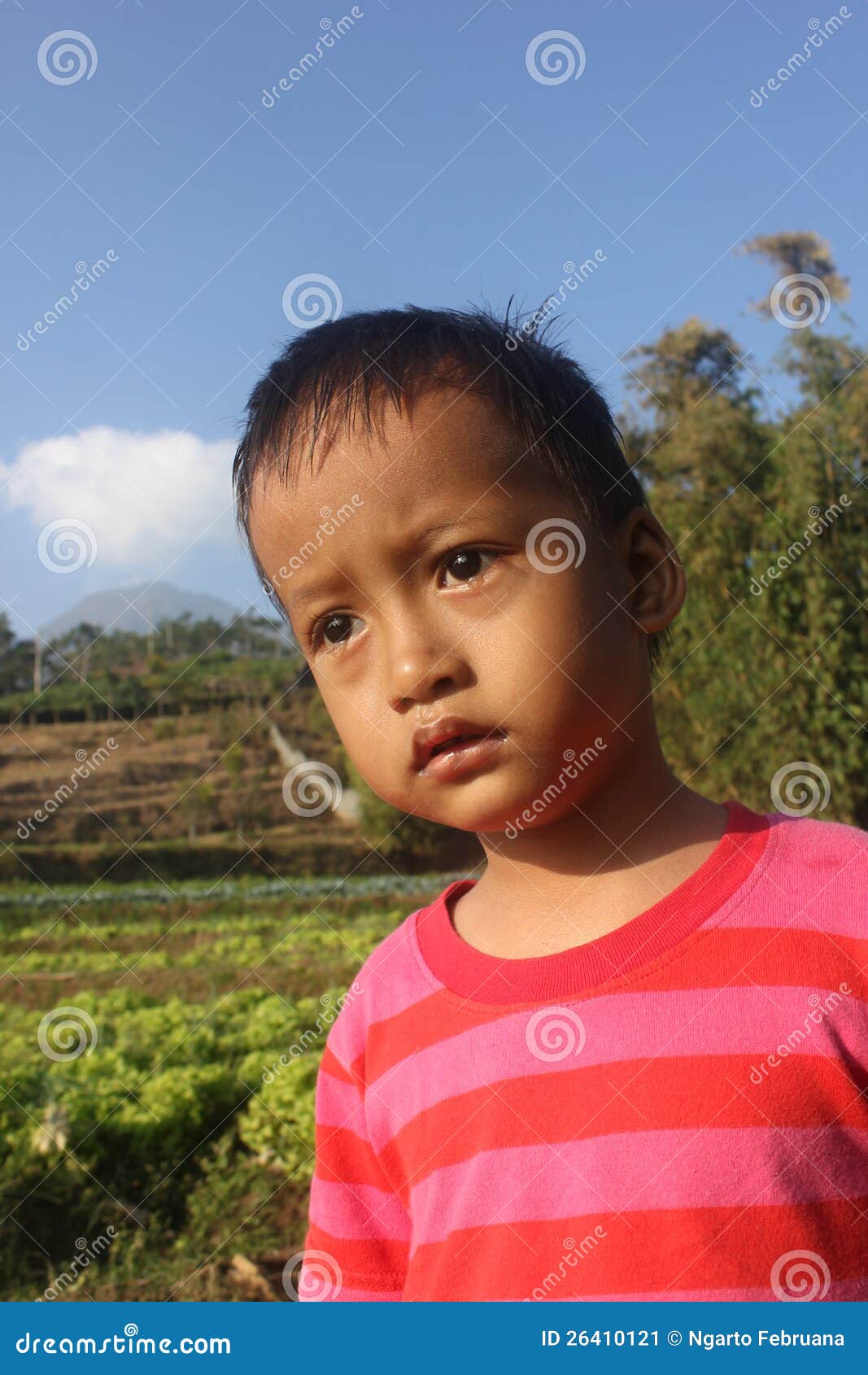 Child Look Sad stock image. Image of children, hair, indonesia - 26410121