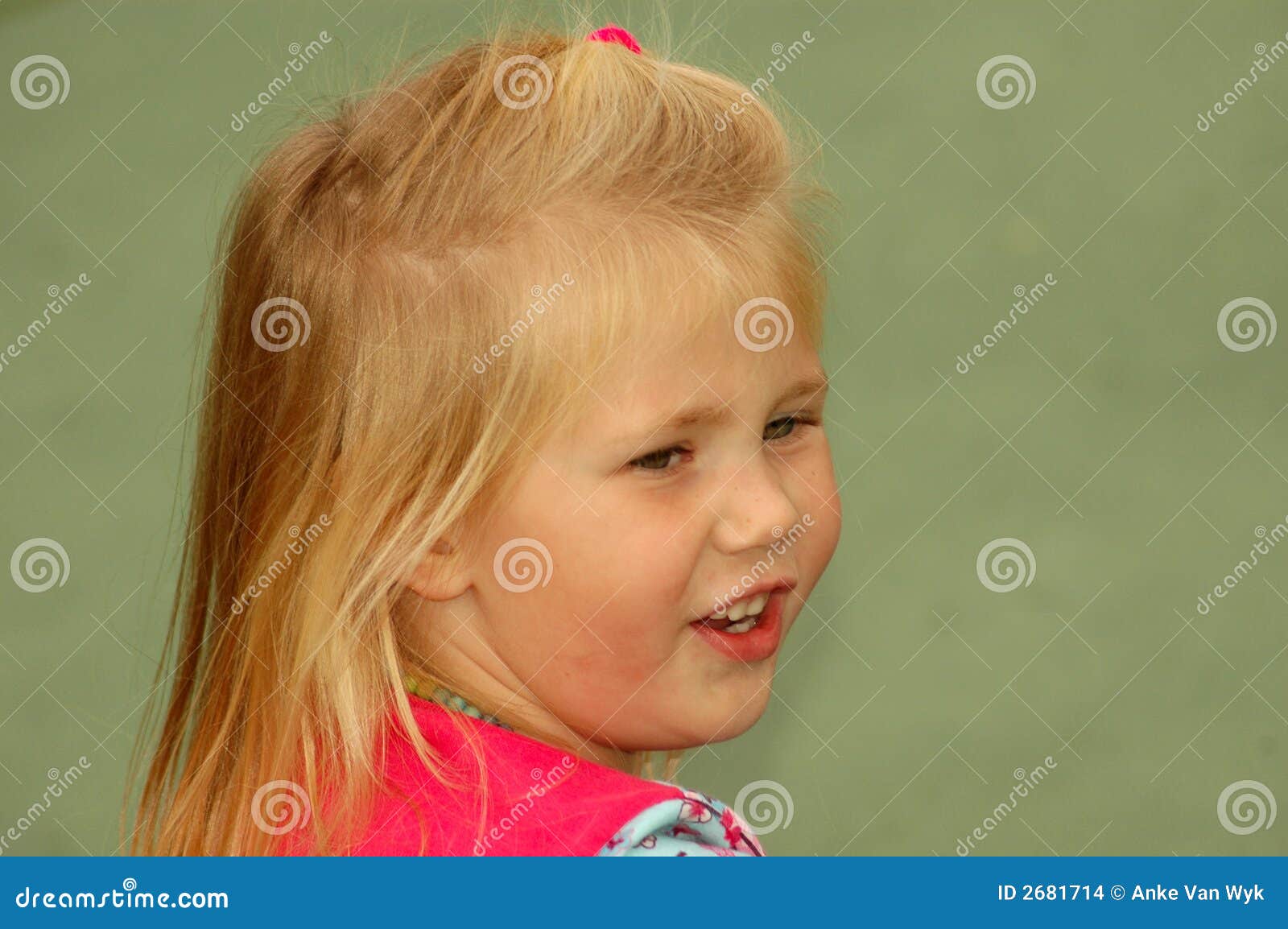 Child looking back stock photo. Image of friendly, heads - 2681714