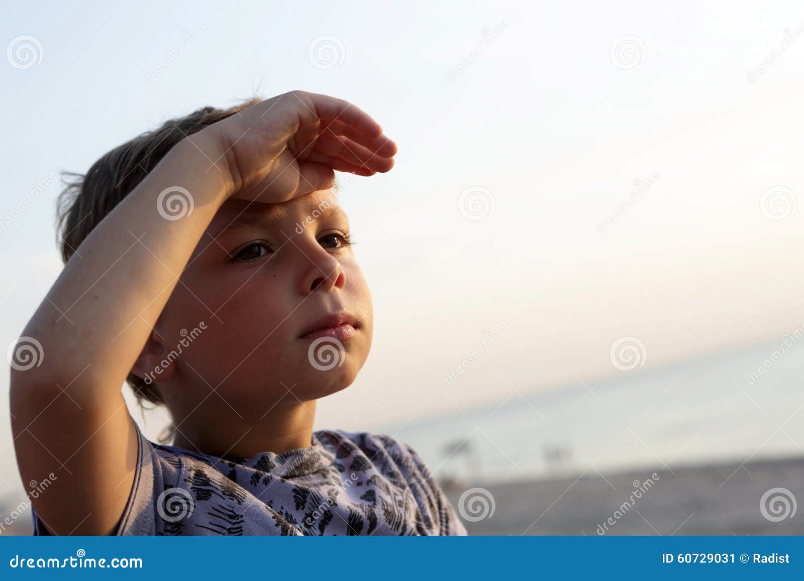 Child looking out stock image. Image of horizontal, beauty - 60729031
