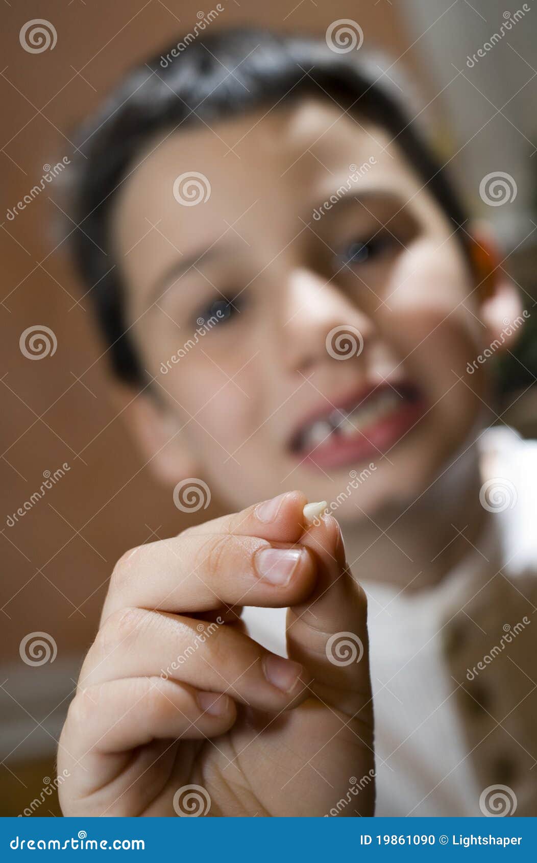 Child with lost tooth stock photo. Image of tooth, girl - 19861090