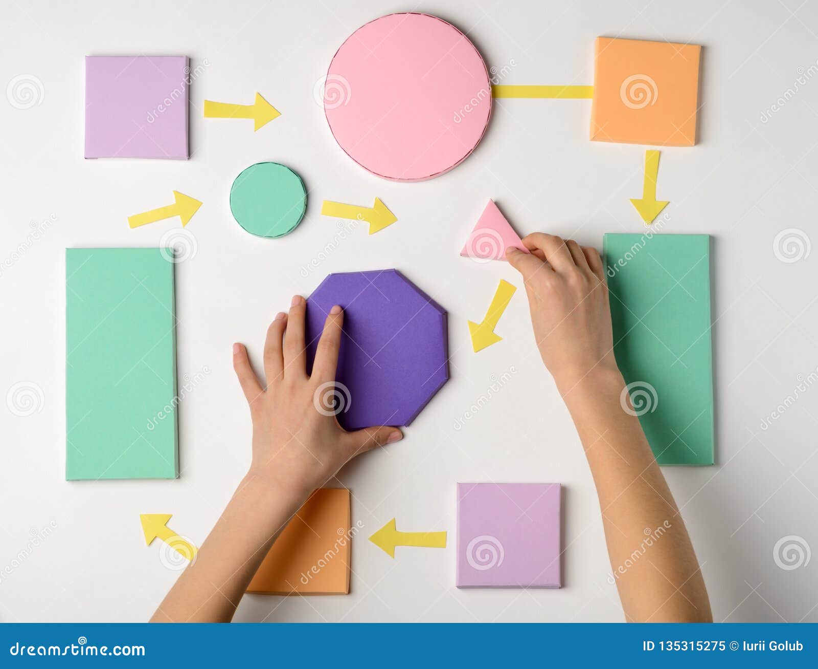 Child Making a Flow Process Stock Image - Image of build, circle: 135315275 Child Making a Flow Process Stock Image - Image of build, circle: 135315275