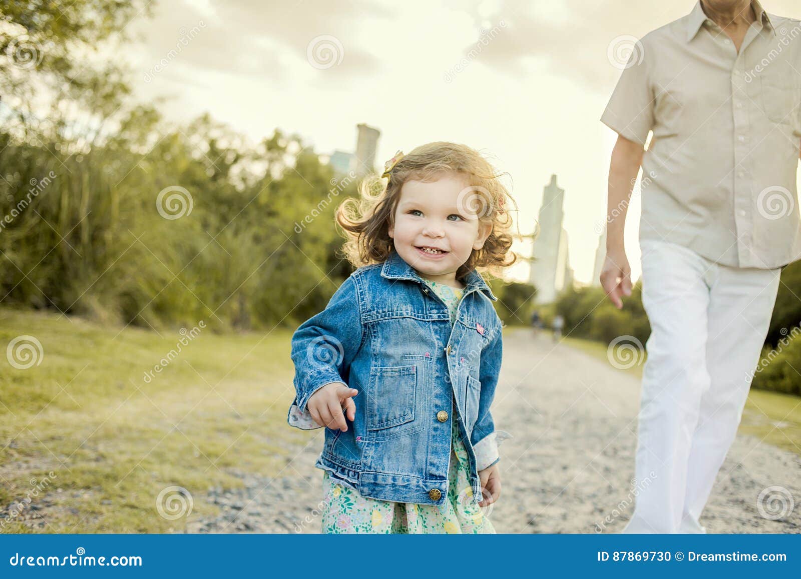 Child and Man. stock photo. Image of childhood, family - 87869730