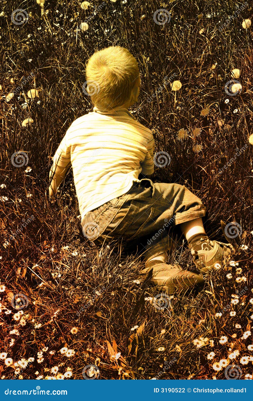 Child in nature stock photo. Image of ragged, page, paintbrush - 3190522