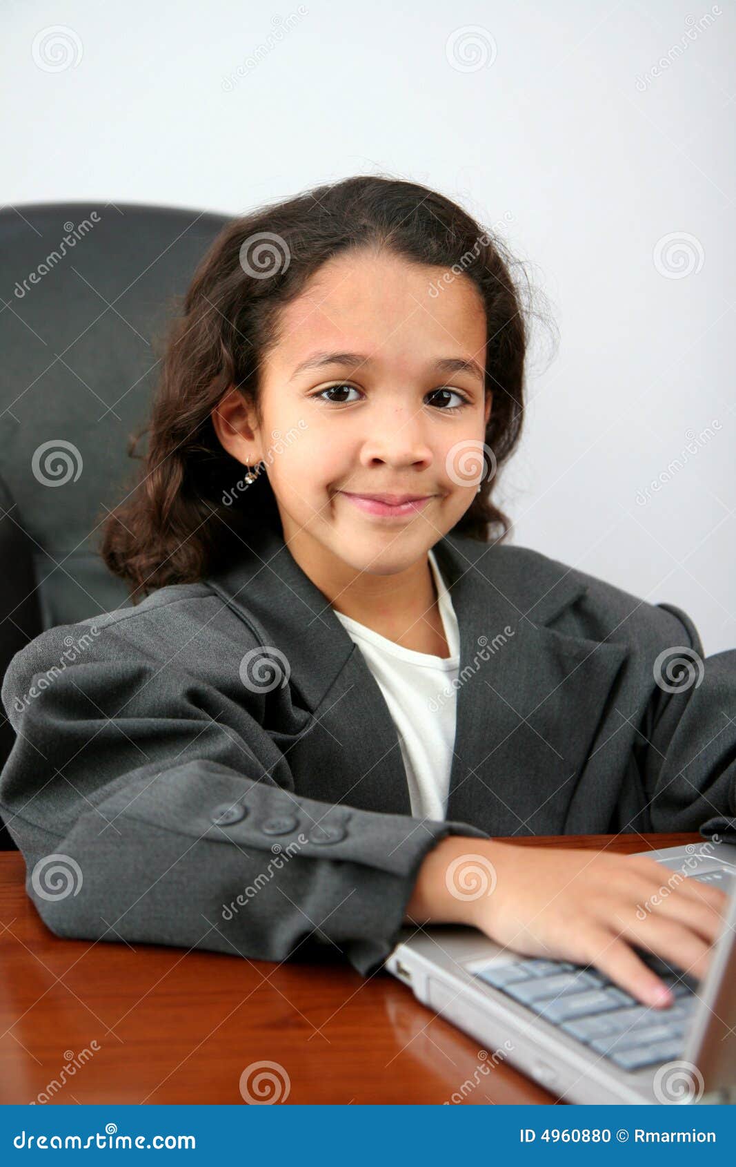 Child in Office stock photo. Image of office, pretty, businesswoman ...