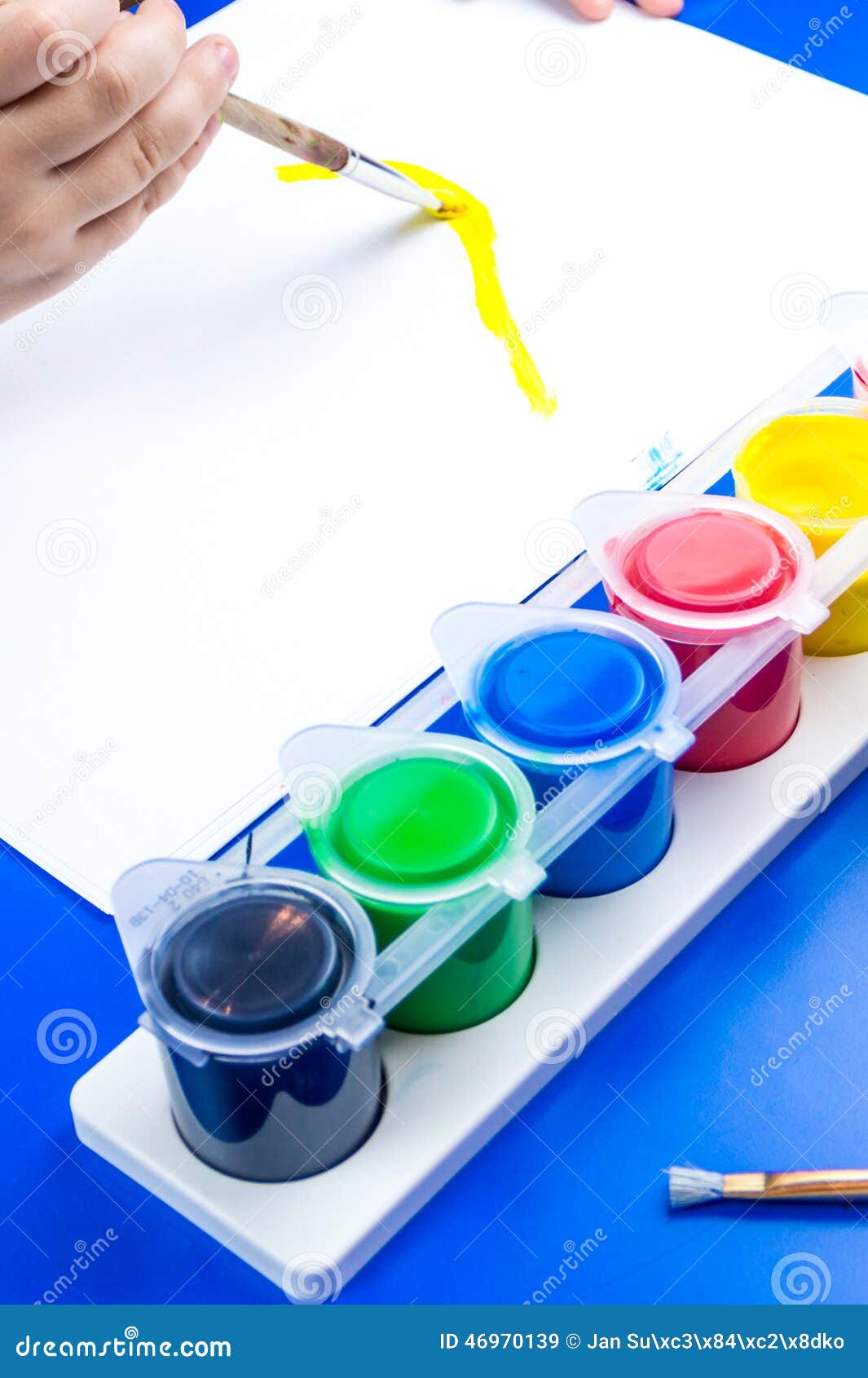 Tempera Paints Stock Photography | CartoonDealer.com #18570020