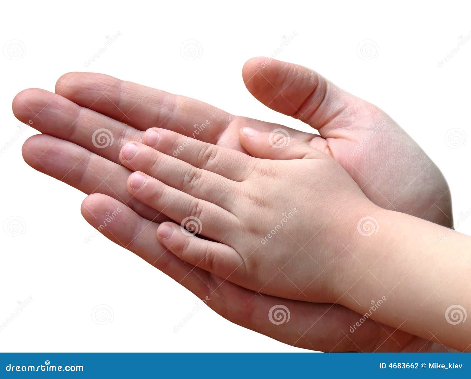 Child and Parent Hands Together Stock Photo - Image of family, innocent ...