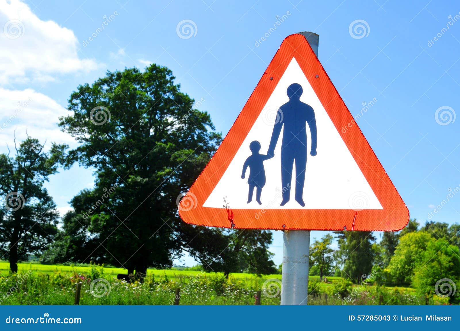 Child and parent sign stock image. Image of route, parents - 57285043