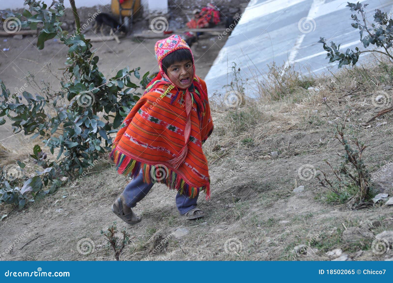 Child from Peru editorial image. Image of holiday, colorful - 18502065