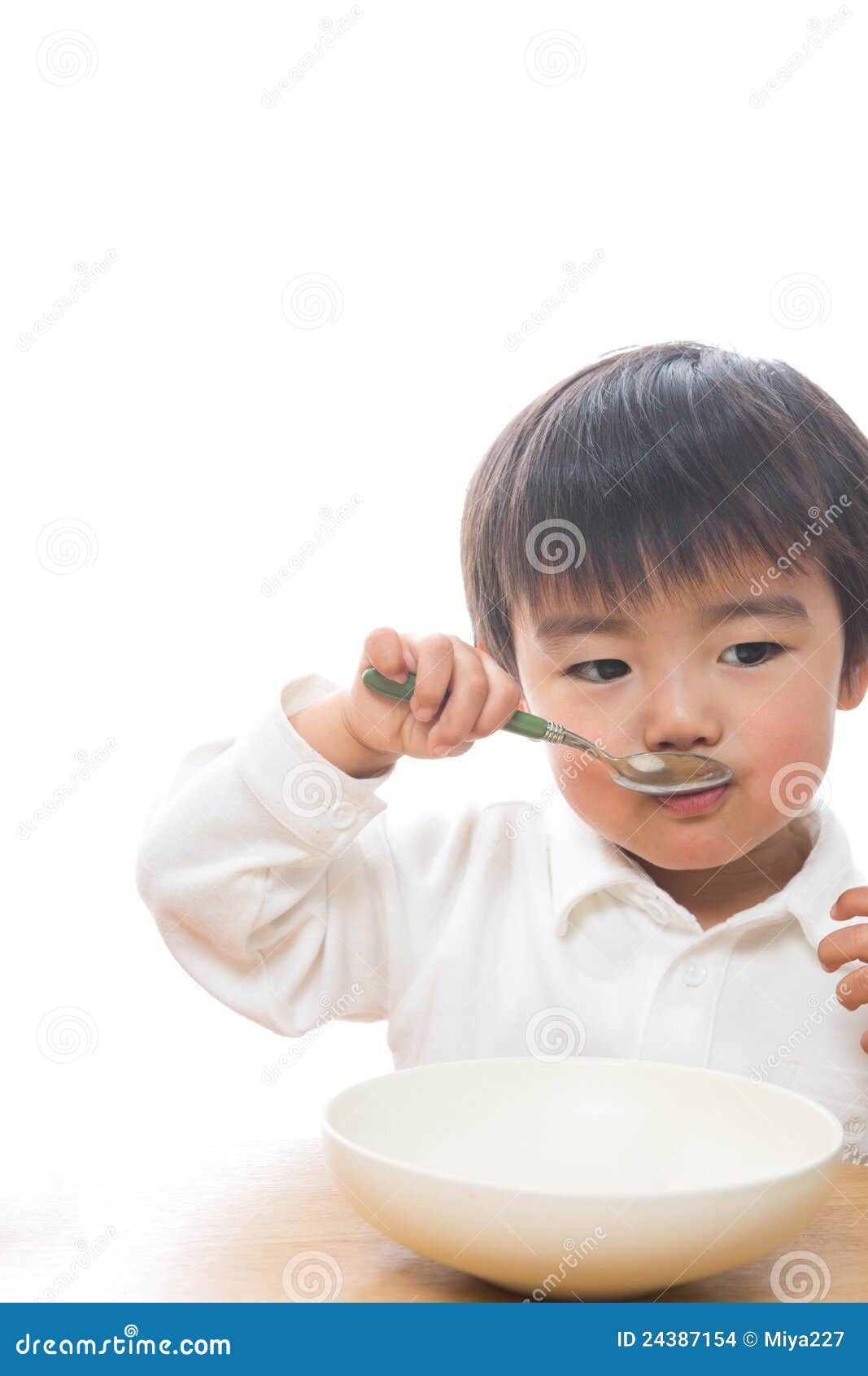 Child and plate stock photo. Image of japanese, asian - 24387154