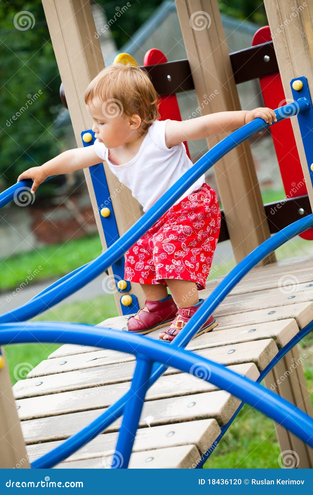 Child on playground stock photo. Image of design, adventure - 18436120