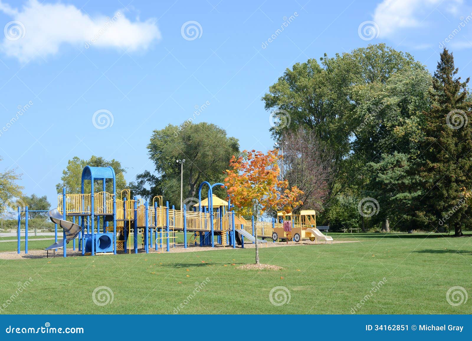 Child playground stock image. Image of gazebo, pole, plastic - 34162851