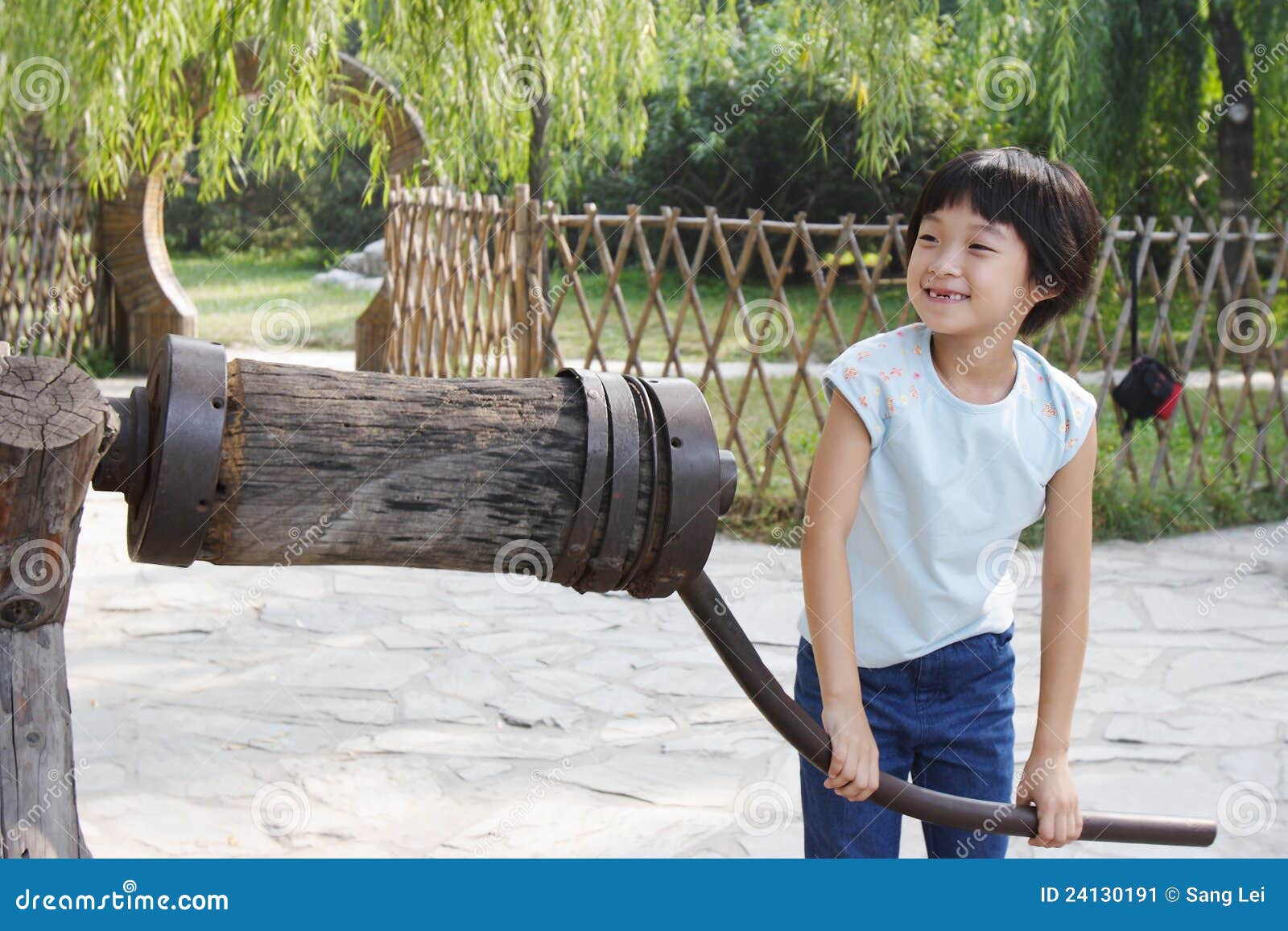 Child playing gin stock image. Image of hauler, little - 24130191