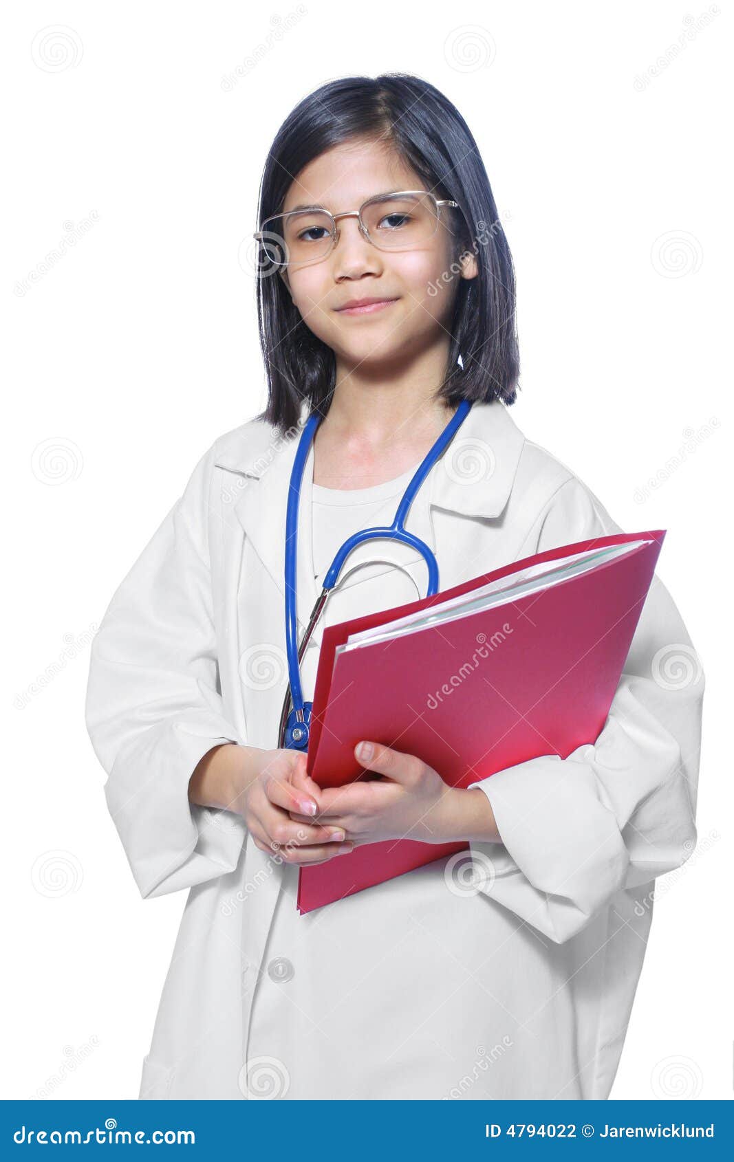 Child playing stern doctor stock photo. Image of scandinavian - 4794022