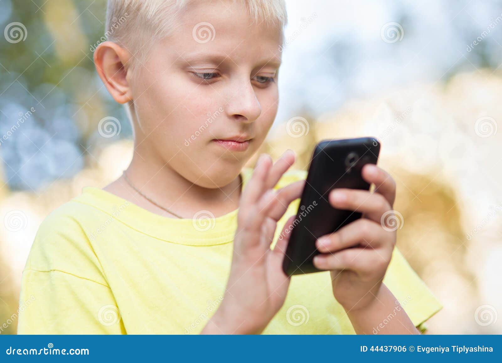 Child Playing on Your Smartphone Stock Photo - Image of cell, little ...