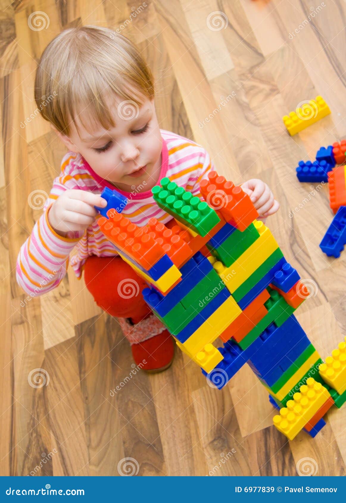 A child plays stock image. Image of learning, playful - 6977839