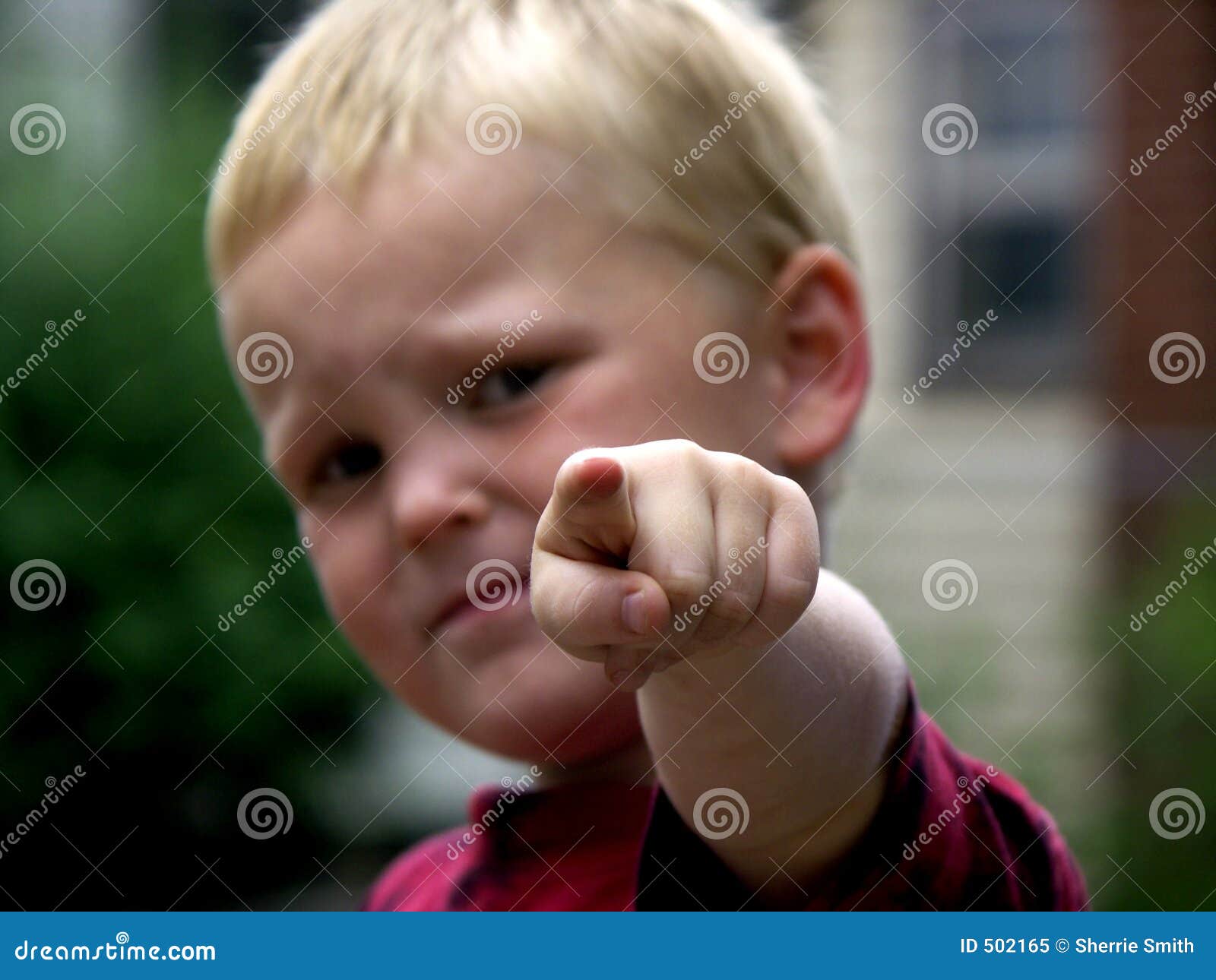 Child Pointing Finger Stock Photo | CartoonDealer.com #8368584