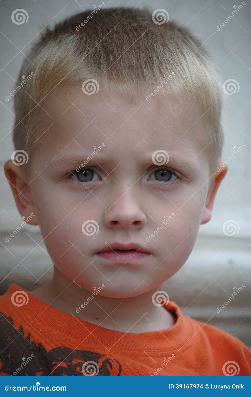 Child portrait stock photo. Image of cute, small, blonde - 39167974