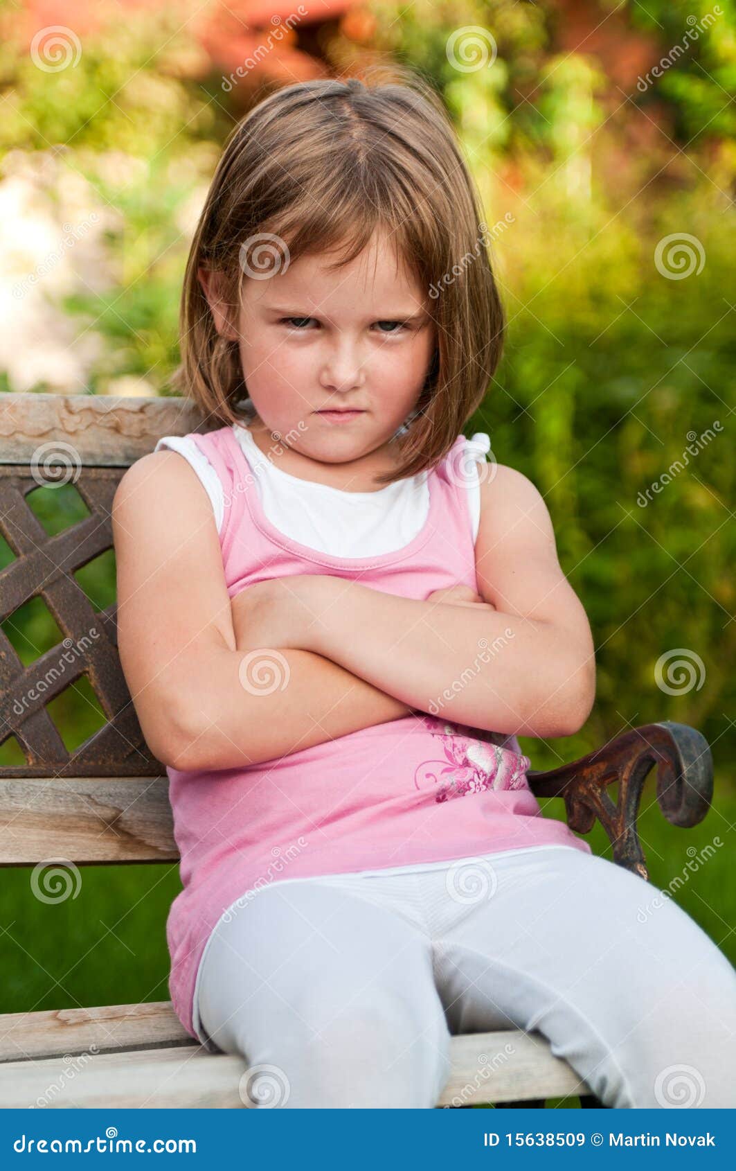 Child Portrait - Offended Royalty Free Stock Images - Image: 15638509