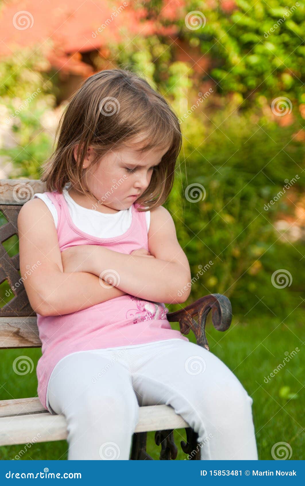 Child portrait - offended stock image. Image of child - 15853481