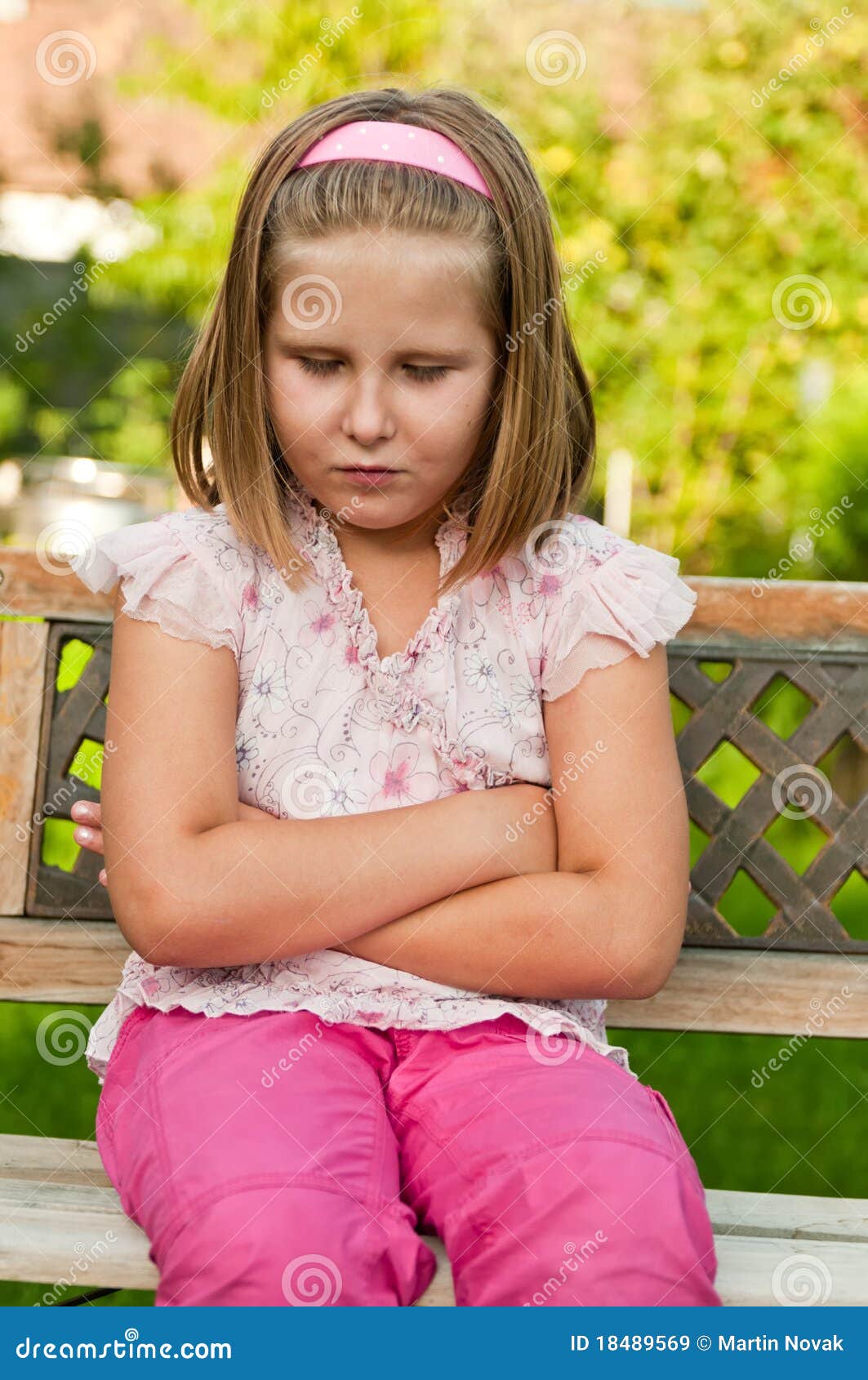 Child portrait - offended stock image. Image of wall - 18489569