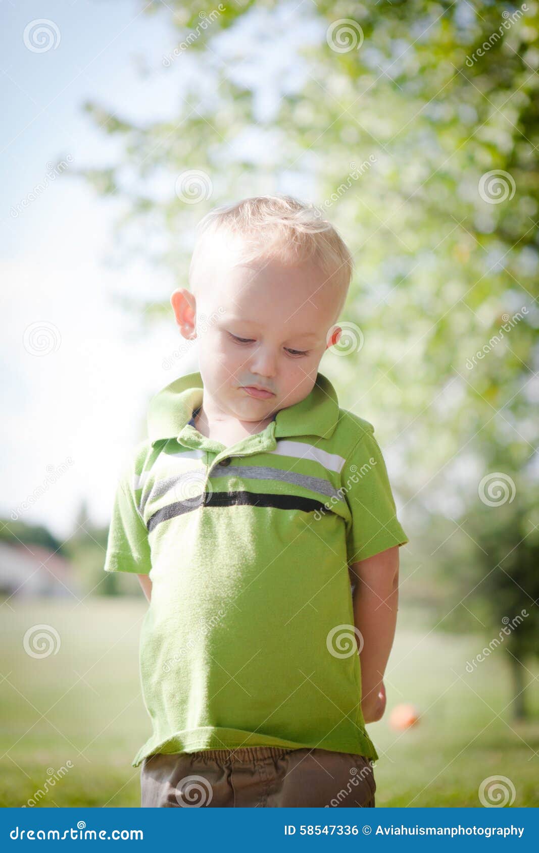 Child Pouting stock photo. Image of little, expression - 58547336