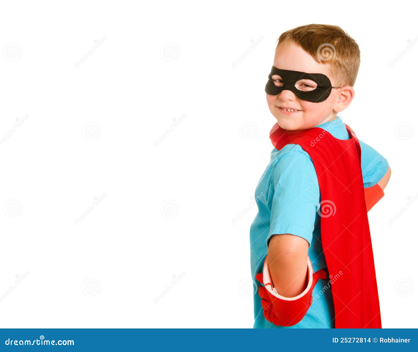 Child Pretending To Be a Superhero Stock Photo - Image of save, pretend ...