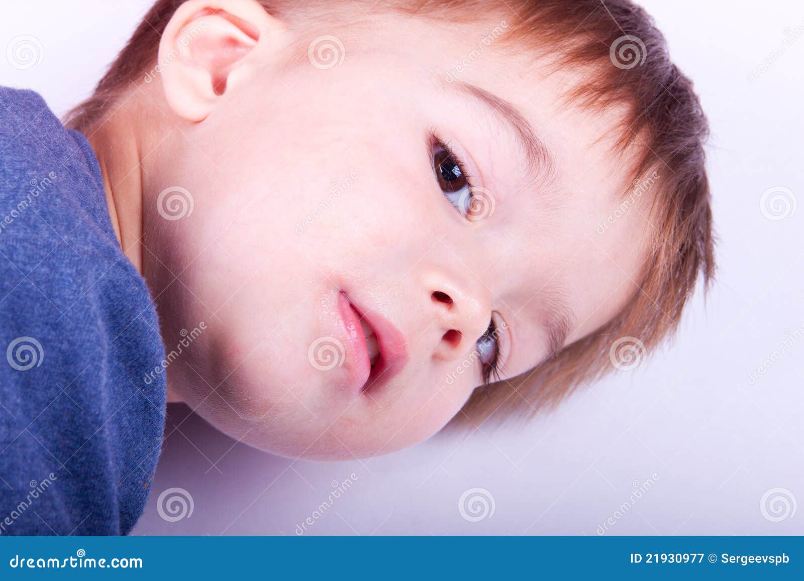 Child in profile stock image. Image of tucked, babies - 21930977