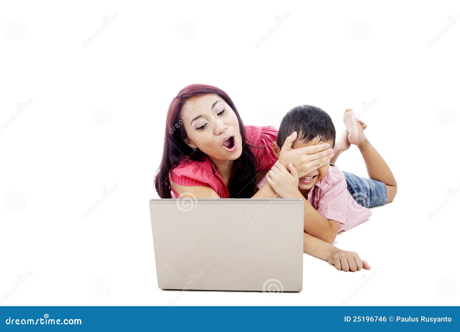 Child Protection from Dangerous Internet Stock Photo - Image of ...