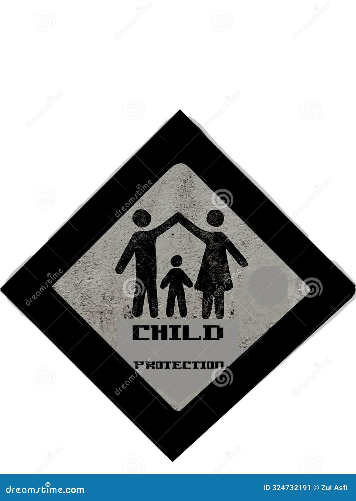 Child Protection Vector stock illustration. Illustration of child ...