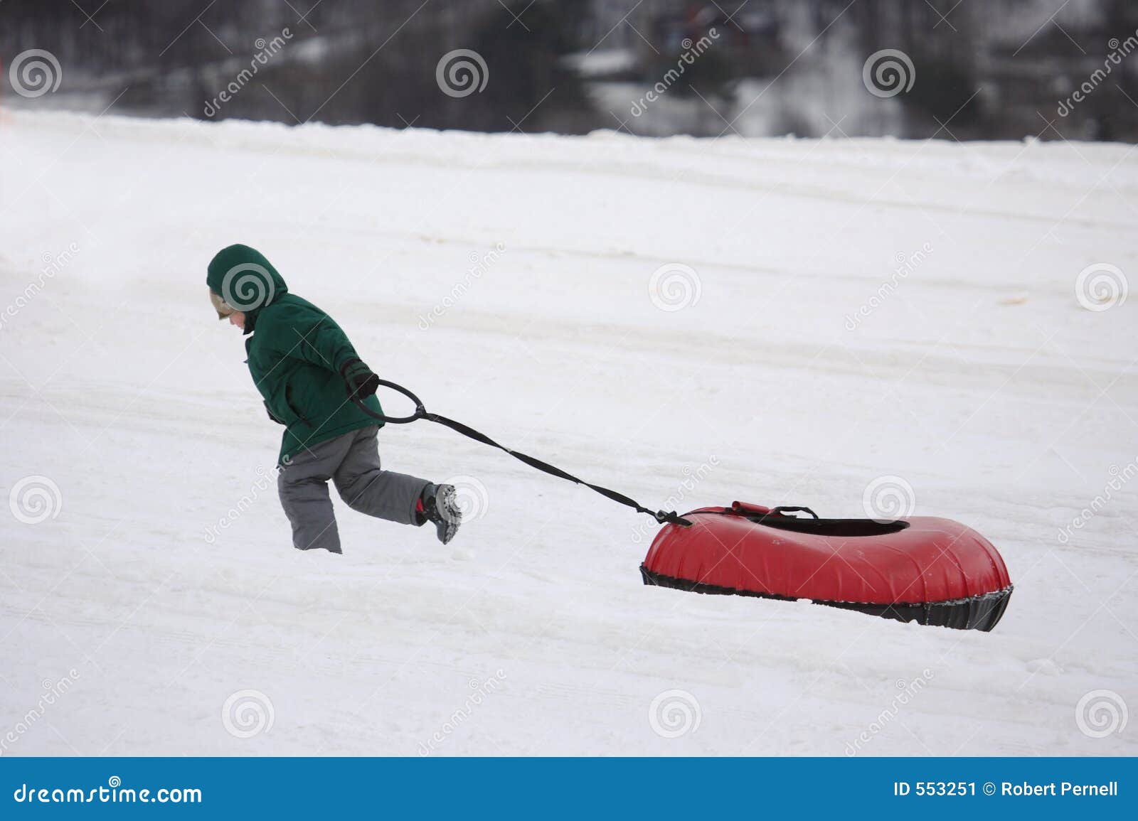 Child Pulling His Hand Towards Mother While Playing At Beach. Young ...