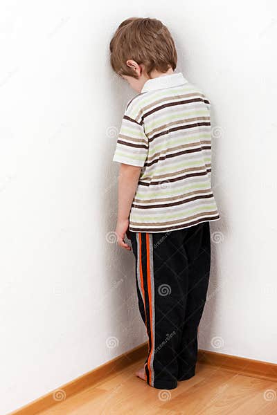 Child punishment stock photo. Image of little, looking - 18222326